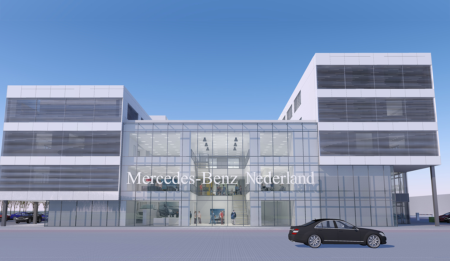 Mercedes-Benz Headquarters Nederland - OPL architecten / re-designers