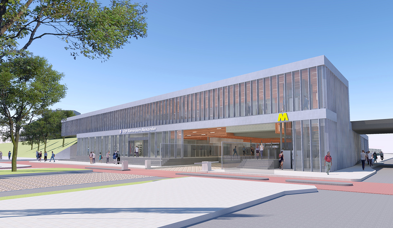 Station Rotterdam-Alexander - OPL architecten / re-designers